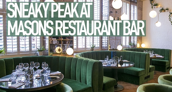 Video - first look inside Masons Restaurant Bar at Manchester Hall