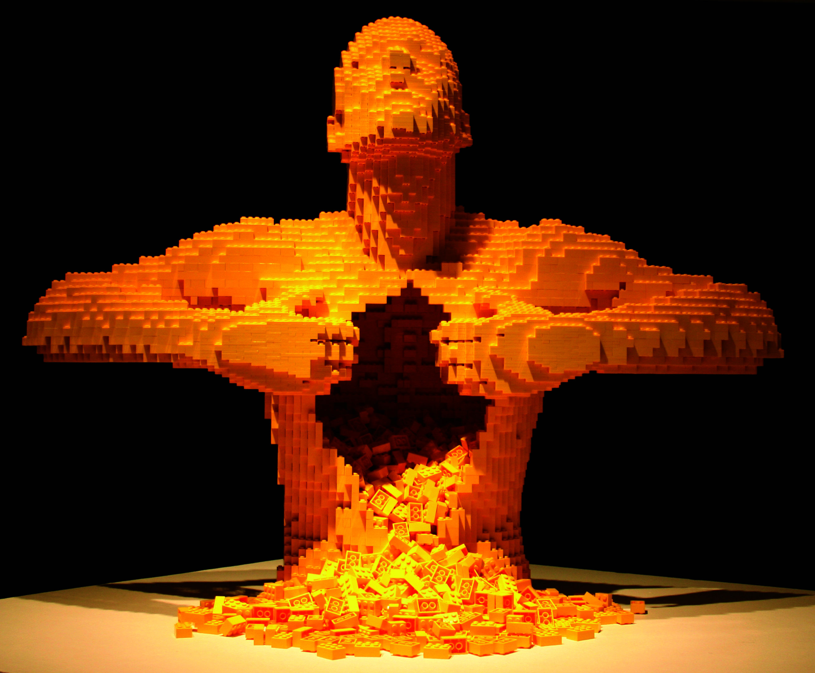 Bricking it - an art exhibition made from a million pieces of LEGO is ...