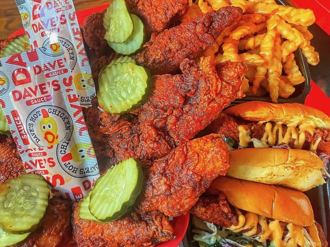 Dave’s Hot Chicken to give out free sliders from a secret pop-up site