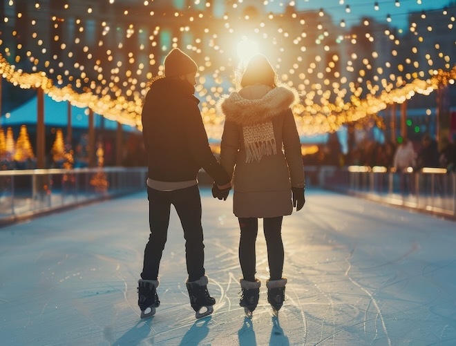 Festive ice skating in Manchester, Liverpool and beyond