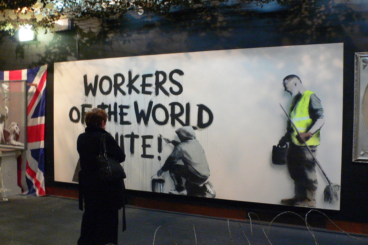 Exclusive: world's largest Banksy exhibition comes to Manchester ...