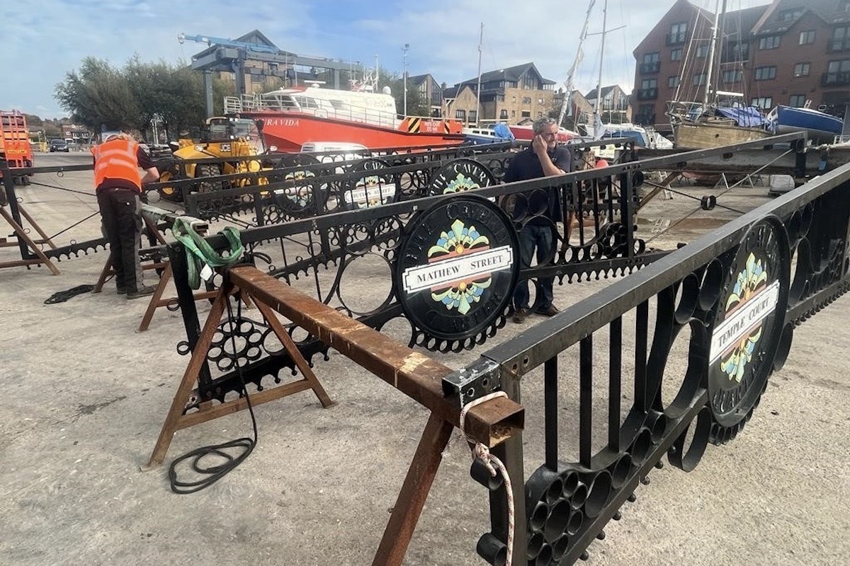 In pictures: Cavern Quarter's iconic archways restored | Liverpool ...