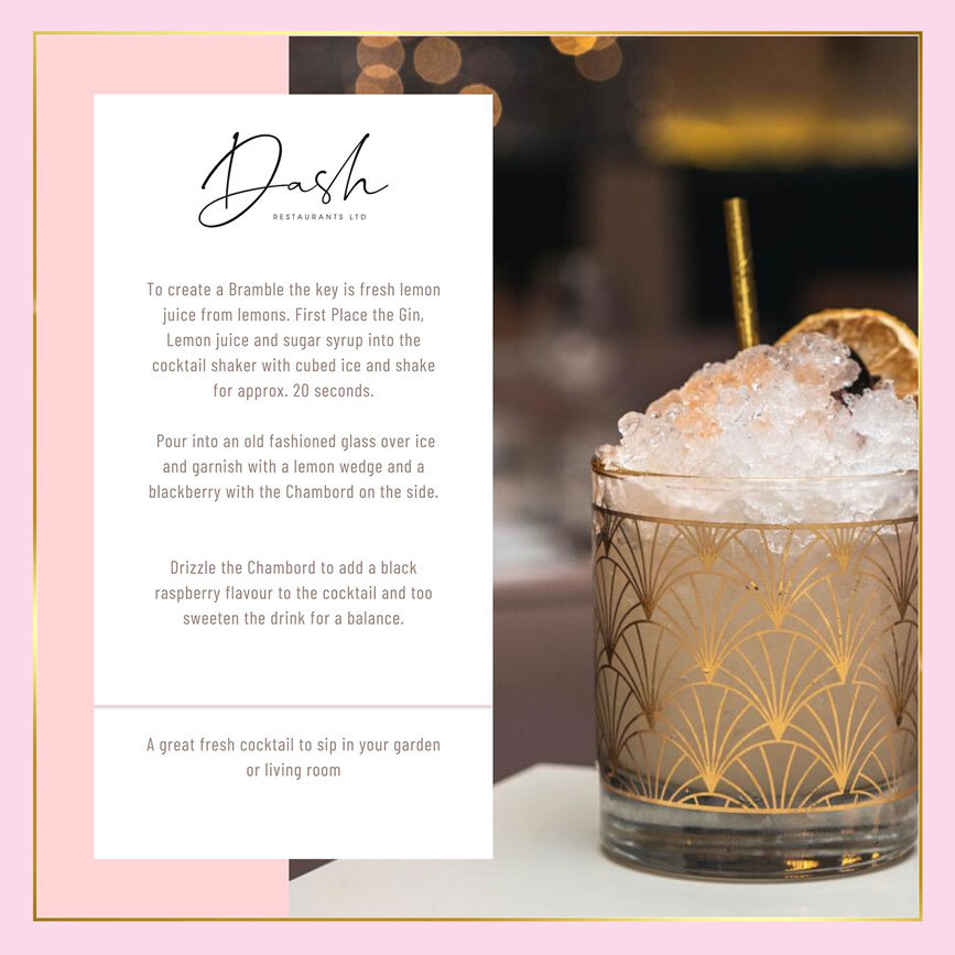 Cocktail Recipes | Dash Liverpool | Confidentials