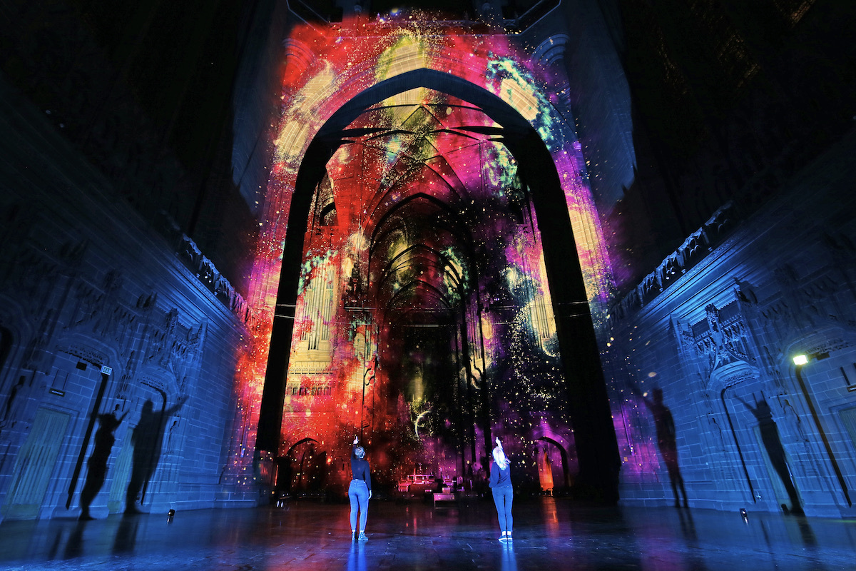 Space-themed light spectacular is coming to Liverpool Cathedral ...