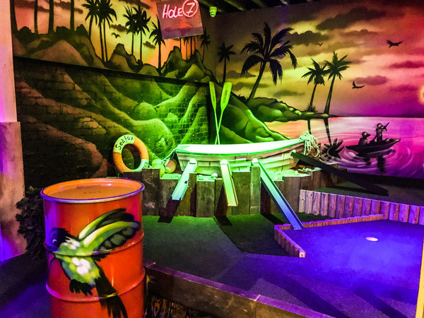 Gather your golf gang: Roxy Ball Room has got a deal on