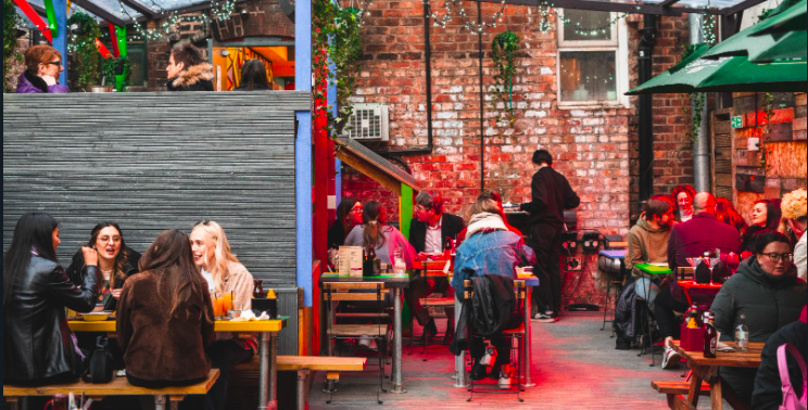 Chakalaka out the back - hidden beer garden in the NQ | Manchester ...