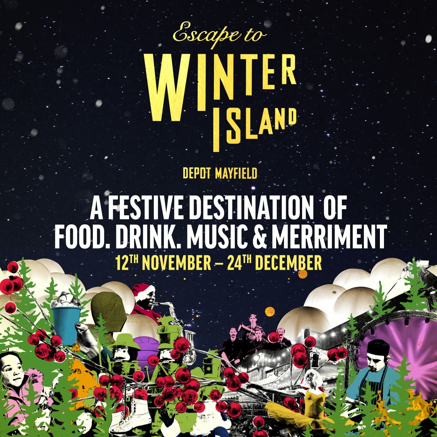 Winter Island at Escape to Freight Island