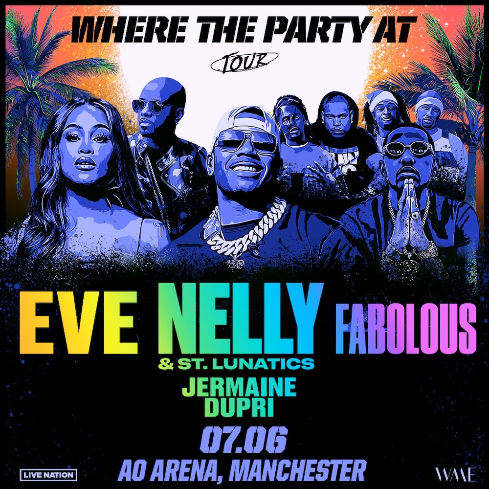 Nelly is bringing his world tour to Manchester’s AO Arena