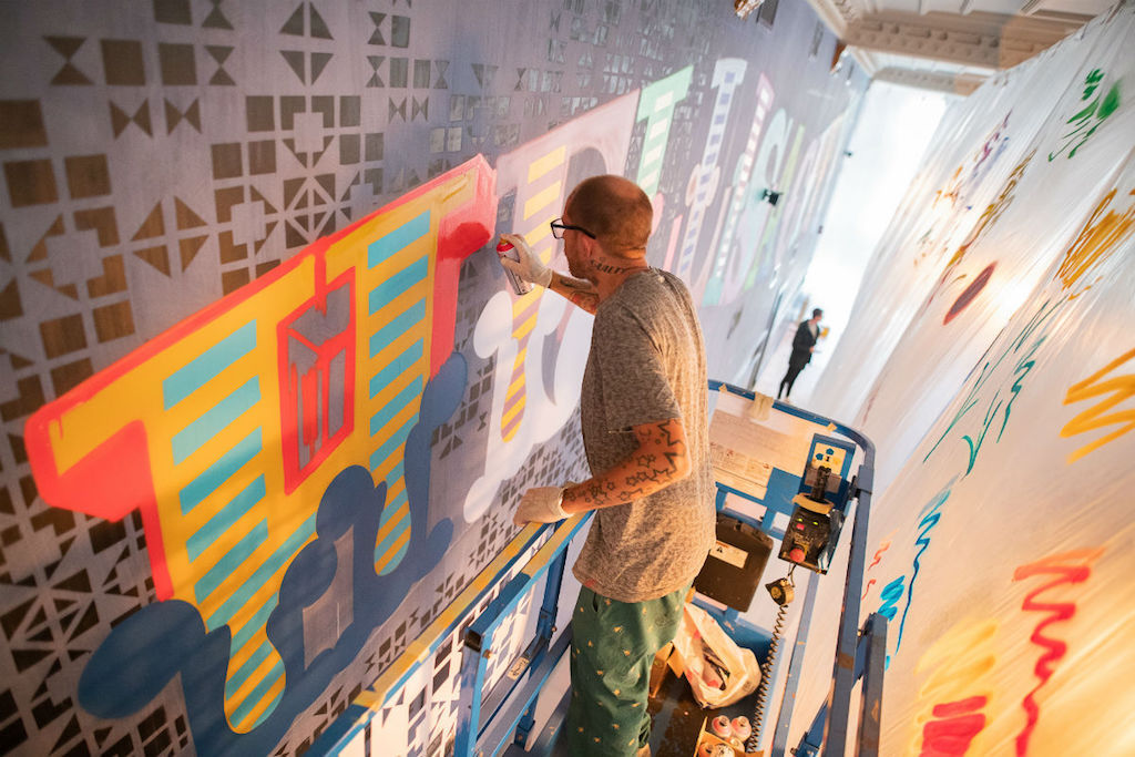 Hell is a City: Famed street artist paints first Manchester mural ...