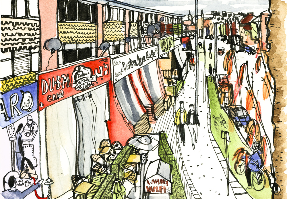 "Rusholme will never die. It’s world famous" - local artist's new Curry ...